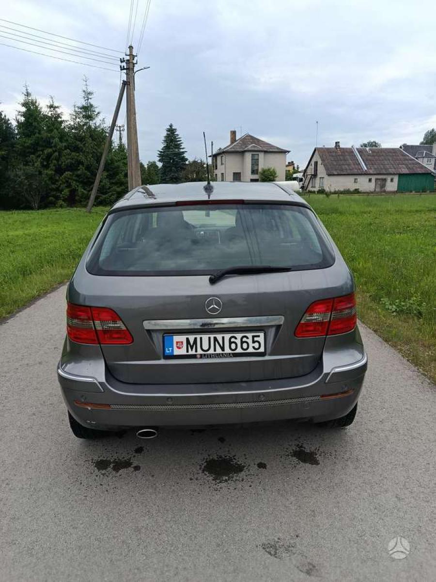 Grey Mercedes-Benz b-170 2007 in Kedainiai, with an engine capacity of 1.70 L and mileage of 106 thousand km for 1250 €, photo 5 on AUTOMOTO.COM.LV