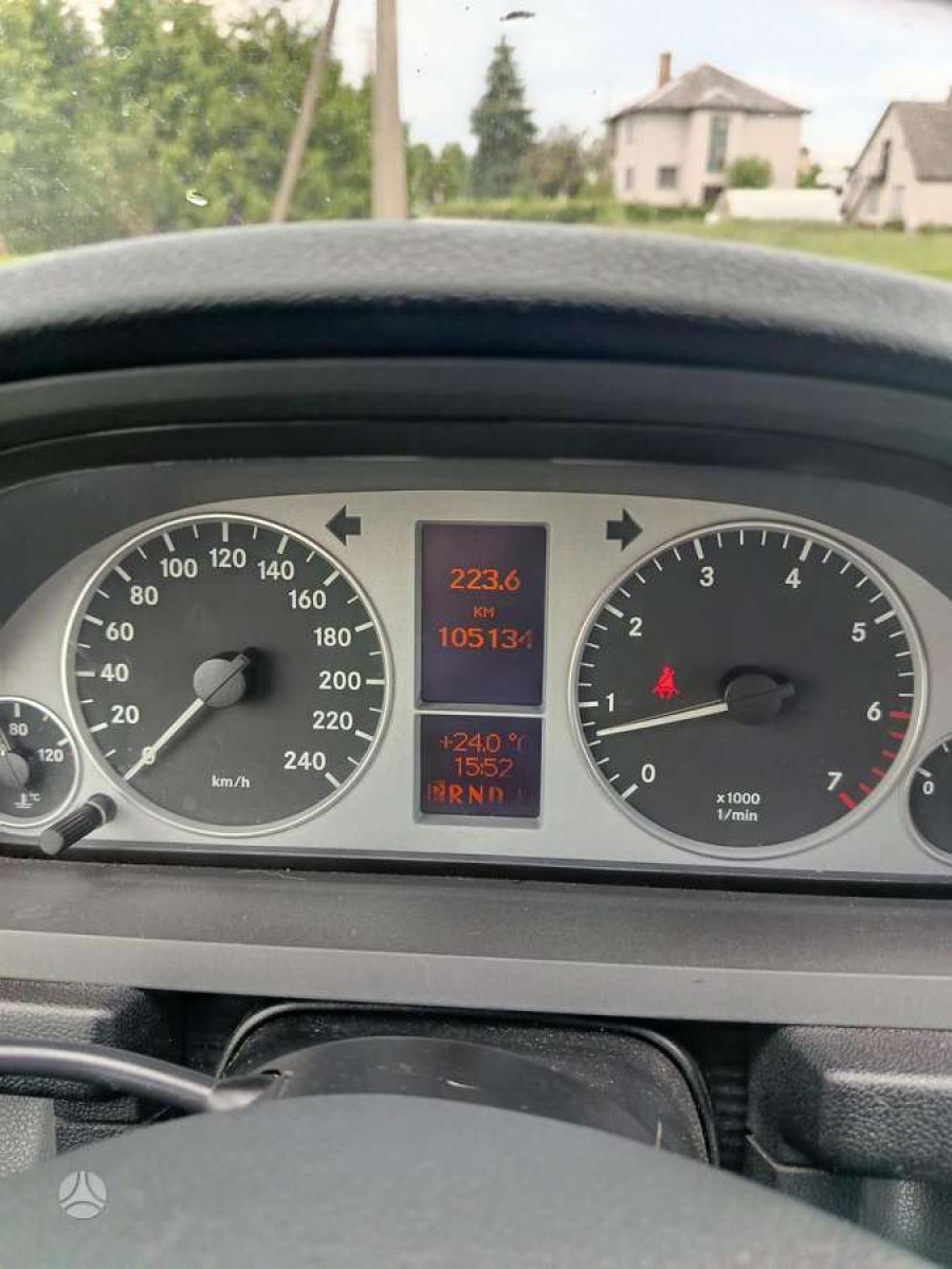 Grey Mercedes-Benz b-170 2007 in Kedainiai, with an engine capacity of 1.70 L and mileage of 106 thousand km for 1250 €, photo 10 on AUTOMOTO.COM.LV