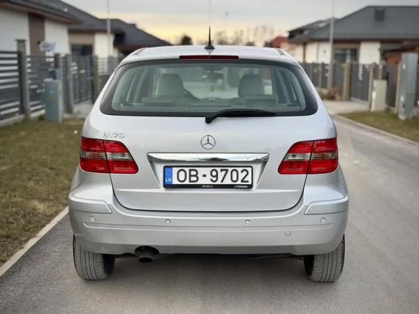 Grey Mercedes-Benz b-170 2008 in Jelgava, with an engine capacity of 1.70 L and mileage of 148 thousand km for 3850 €, photo 6 on AUTOMOTO.COM.LV