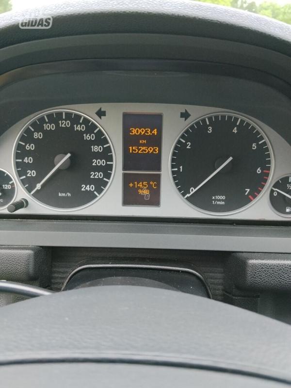 Mercedes-Benz b-170 2009 Viļņa, ar dzinēja tilpumu 1.70 L un nobraukumu 153 tūkst. km par 2550 €, foto 8 vietnē AUTOMOTO.COM.LV