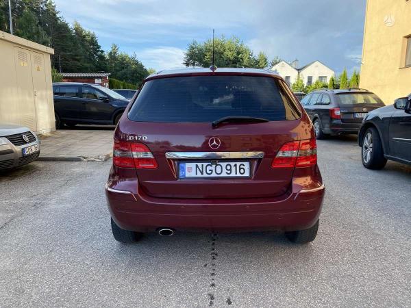 Sarkans Mercedes-Benz b-170 2006 Viļņa, ar dzinēja tilpumu 1.70 L un nobraukumu 225 tūkst. km par 2000 €, foto 5 vietnē AUTOMOTO.COM.LV