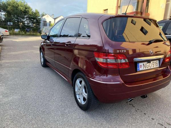 Sarkans Mercedes-Benz b-170 2006 Viļņa, ar dzinēja tilpumu 1.70 L un nobraukumu 225 tūkst. km par 2000 €, foto 6 vietnē AUTOMOTO.COM.LV