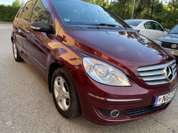 Sarkans Mercedes-Benz b-170 2006 Viļņa, ar dzinēja tilpumu 1.70 L un nobraukumu 225 tūkst. km par 2000 €, foto 8 vietnē AUTOMOTO.COM.LV