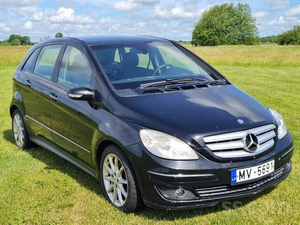 Melns Mercedes-Benz B 180 2005 Ventspils, ar dzinēja tilpumu 1.90 L un nobraukumu 341 tūkst. km par 1200 €, foto 1 vietnē AUTOMOTO.COM.LV