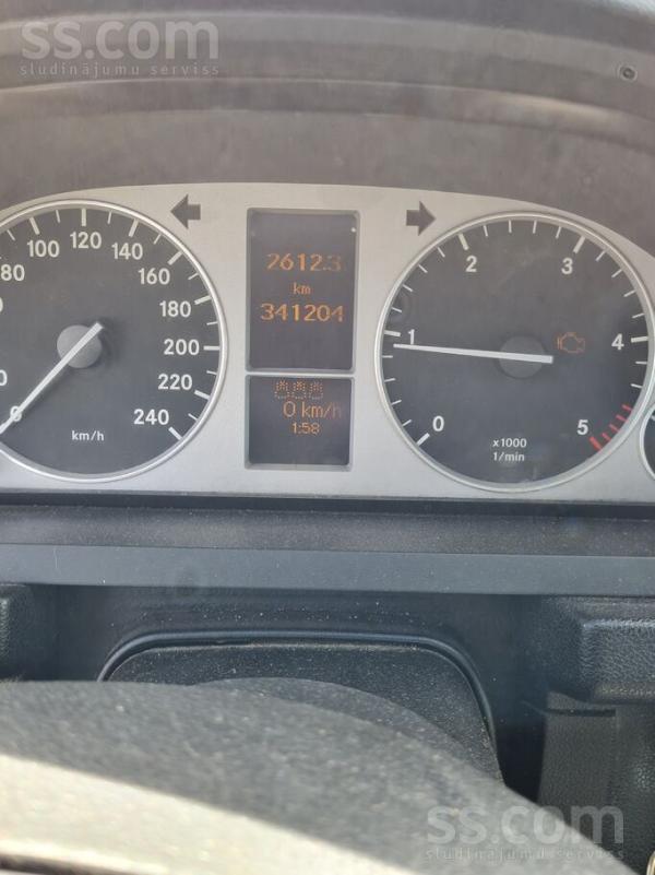 Melns Mercedes-Benz B 180 2005 Ventspils, ar dzinēja tilpumu 1.90 L un nobraukumu 341 tūkst. km par 1200 €, foto 10 vietnē AUTOMOTO.COM.LV