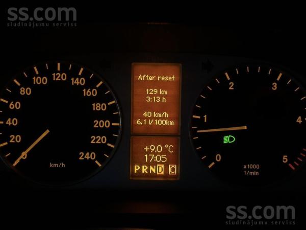 Черный Мерседес Б 180 2005 в Рига, объемом двигателя 2.00 л и пробегом 323 тыс. км за 1200 €, фото 5 на AUTOMOTO.COM.LV