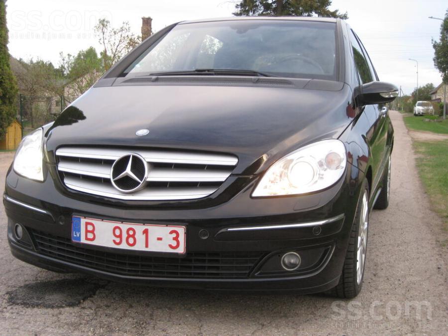 Black Mercedes-Benz B 180 2007 in Jekabpils, with an engine capacity of 2.00 L and mileage of 253 thousand km for 3499 €, photo 3 on AUTOMOTO.COM.LV