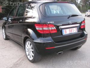 Black Mercedes-Benz B 180 2007 in Jekabpils, with an engine capacity of 2.00 L and mileage of 253 thousand km for 3499 €, photo 5 on AUTOMOTO.COM.LV