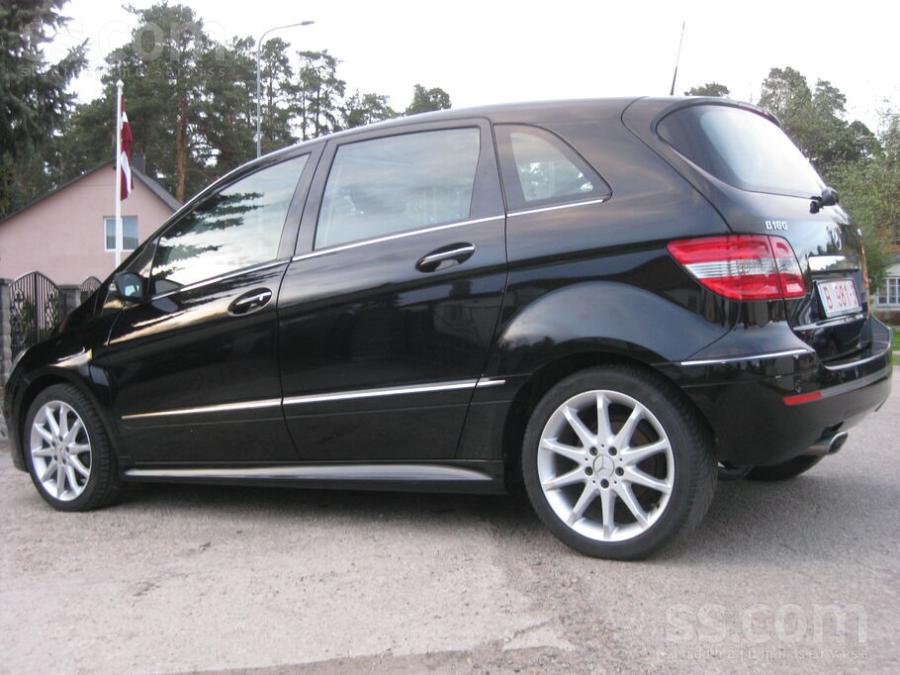 Black Mercedes-Benz B 180 2007 in Jekabpils, with an engine capacity of 2.00 L and mileage of 253 thousand km for 3499 €, photo 6 on AUTOMOTO.COM.LV