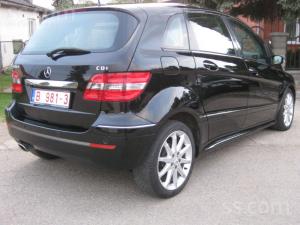 Black Mercedes-Benz B 180 2007 in Jekabpils, with an engine capacity of 2.00 L and mileage of 253 thousand km for 3499 €, photo 7 on AUTOMOTO.COM.LV