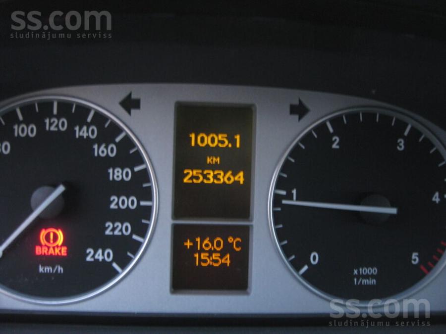 Black Mercedes-Benz B 180 2007 in Jekabpils, with an engine capacity of 2.00 L and mileage of 253 thousand km for 3499 €, photo 14 on AUTOMOTO.COM.LV