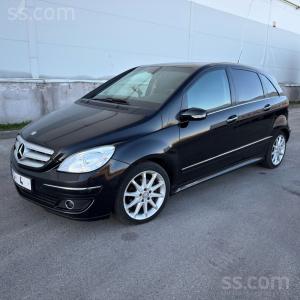 Black Mercedes-Benz B 180 2007 in Riga, with an engine capacity of 2.00 L and mileage of 278 thousand km for 3500 €, photo  on AUTOMOTO.COM.LV