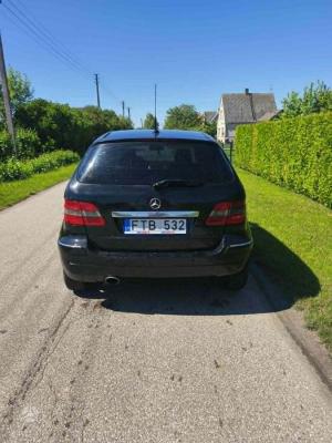 Black Mercedes-Benz B 180 2007 in Kedainiai, with an engine capacity of 2.00 L and mileage of 224 thousand km for 1849 €, photo 4 on AUTOMOTO.COM.LV