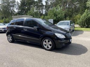 Black Mercedes-Benz B 180 2007 in Vilnius, with an engine capacity of 1.99 L and mileage of 393 thousand km for 1850 €, photo 7 on AUTOMOTO.COM.LV