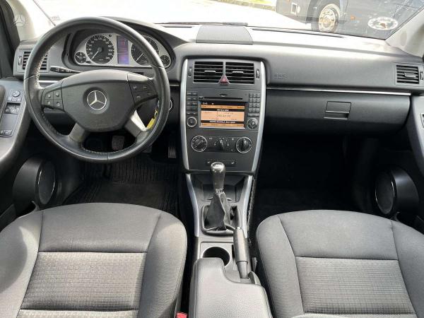 Black Mercedes-Benz B 180 2008 in Vilnius, with an engine capacity of 1.80 L and mileage of 360 thousand km for 1850 €, photo 8 on AUTOMOTO.COM.LV