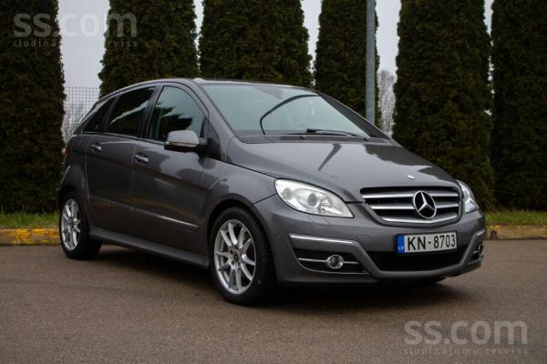 Black Mercedes-Benz B 180 2009 in Jelgava, with an engine capacity of 2.00 L and mileage of 275 thousand km for 2990 €, photo 1 on AUTOMOTO.COM.LV