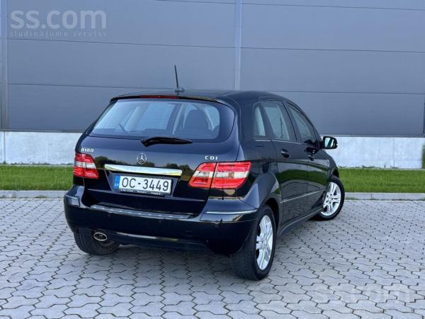 Black Mercedes-Benz B 180 2011 in Riga, with an engine capacity of 2.00 L and mileage of 0 thousand km for 4990 €, photo 8 on AUTOMOTO.COM.LV