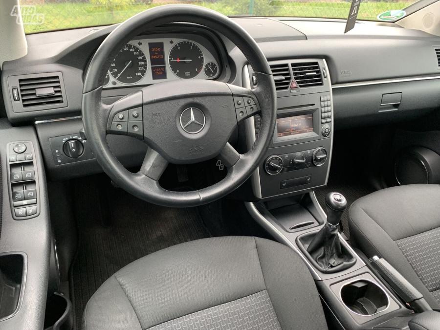 Black Mercedes-Benz B 180 2011 in Kaunas, with an engine capacity of 2.00 L and mileage of 245 thousand km for 3799 €, photo 14 on AUTOMOTO.COM.LV