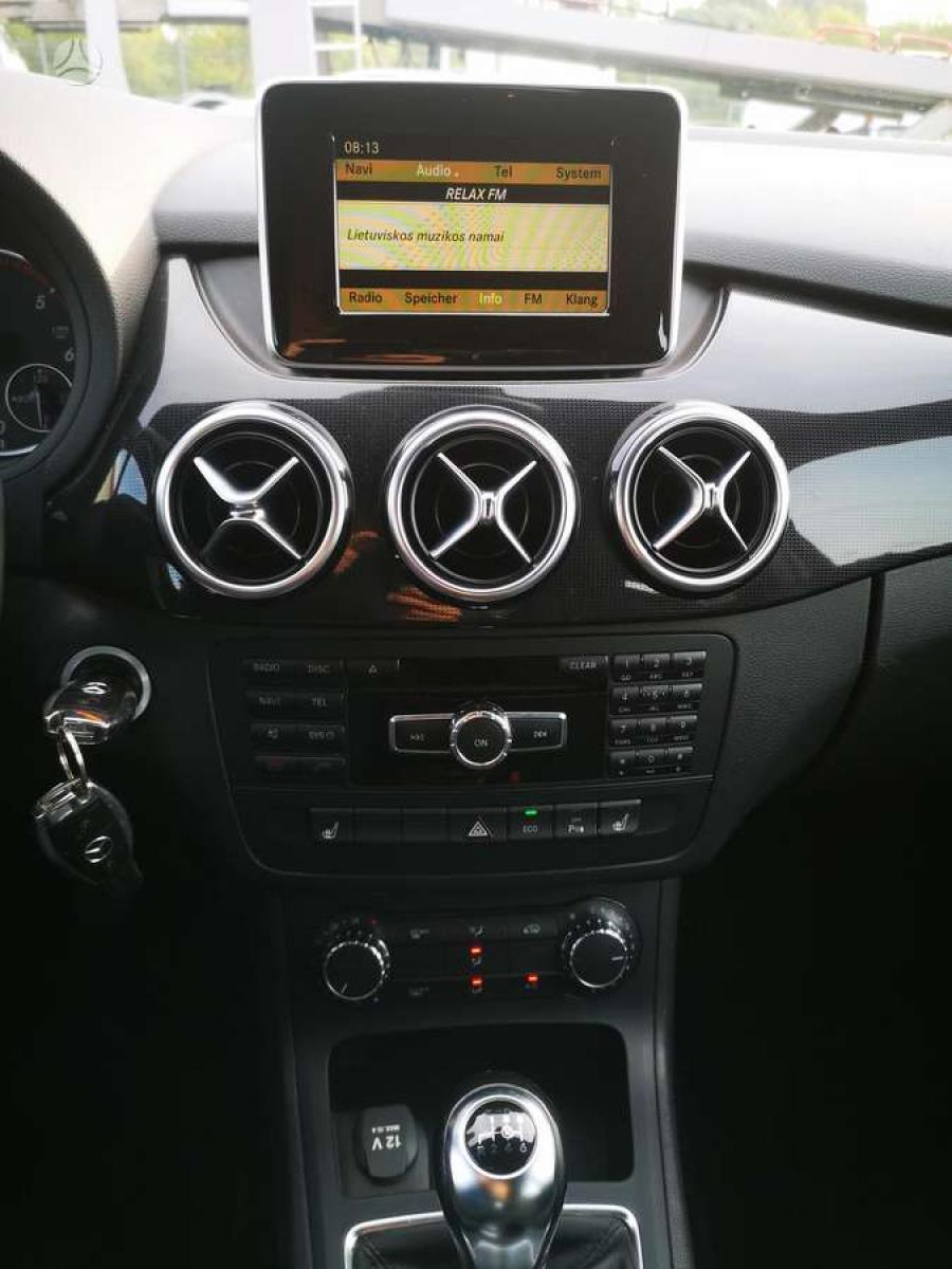 Melns Mercedes-Benz B 180 2012 Radviliškis, ar dzinēja tilpumu 1.80 L un nobraukumu 202 tūkst. km par 4950 €, foto 10 vietnē AUTOMOTO.COM.LV