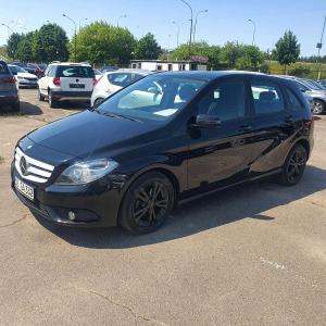 Black Mercedes-Benz B 180 2013 in Klaipeda, with an engine capacity of 1.46 L and mileage of 279 thousand km for 5490 €, photo  on AUTOMOTO.COM.LV