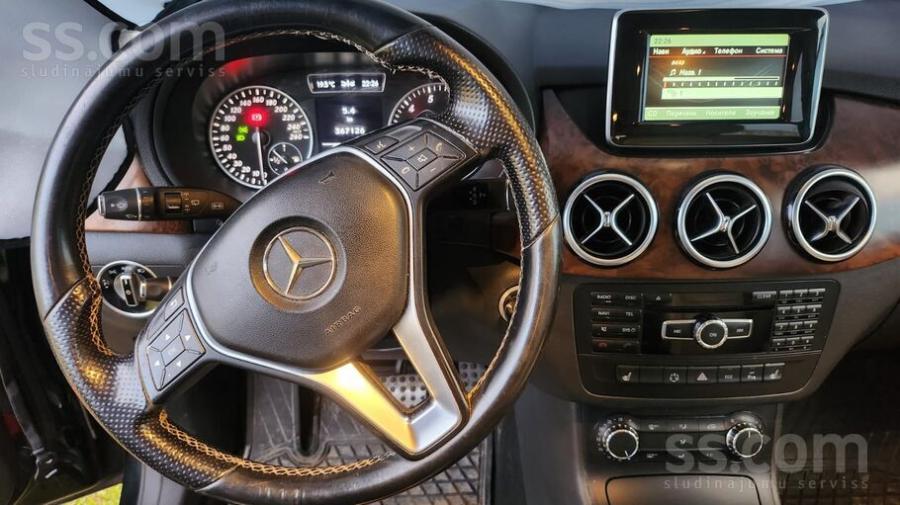 Melns Mercedes-Benz B 180 2013 Liepāja, ar dzinēja tilpumu 1.60 L un nobraukumu 367 tūkst. km par 5450 €, foto 5 vietnē AUTOMOTO.COM.LV