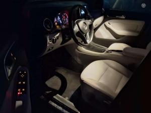 Black Mercedes-Benz B 180 2013 in Kaunas, with an engine capacity of 1.80 L and mileage of 341 thousand km for 1650 €, photo 10 on AUTOMOTO.COM.LV