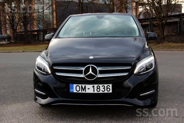 Melns Mercedes-Benz B 180 2015 Rīga, ar dzinēja tilpumu 1.50 L un nobraukumu 259 tūkst. km par 9300 €, foto 1 vietnē AUTOMOTO.COM.LV
