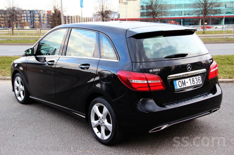 Melns Mercedes-Benz B 180 2015 Rīga, ar dzinēja tilpumu 1.50 L un nobraukumu 259 tūkst. km par 9300 €, foto 6 vietnē AUTOMOTO.COM.LV