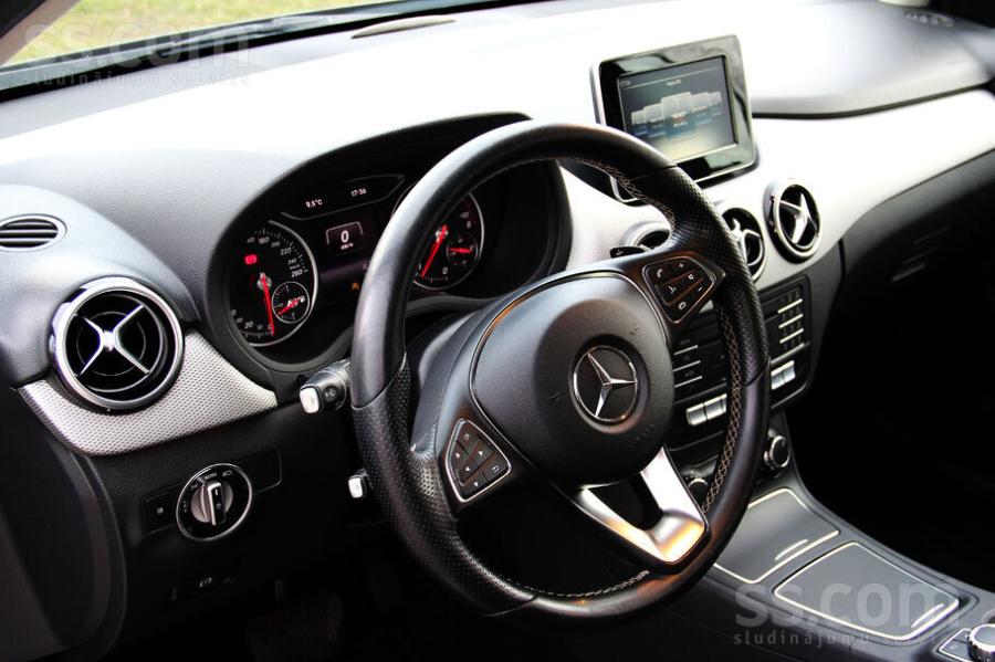 Melns Mercedes-Benz B 180 2015 Rīga, ar dzinēja tilpumu 1.50 L un nobraukumu 259 tūkst. km par 9100 €, foto 18 vietnē AUTOMOTO.COM.LV
