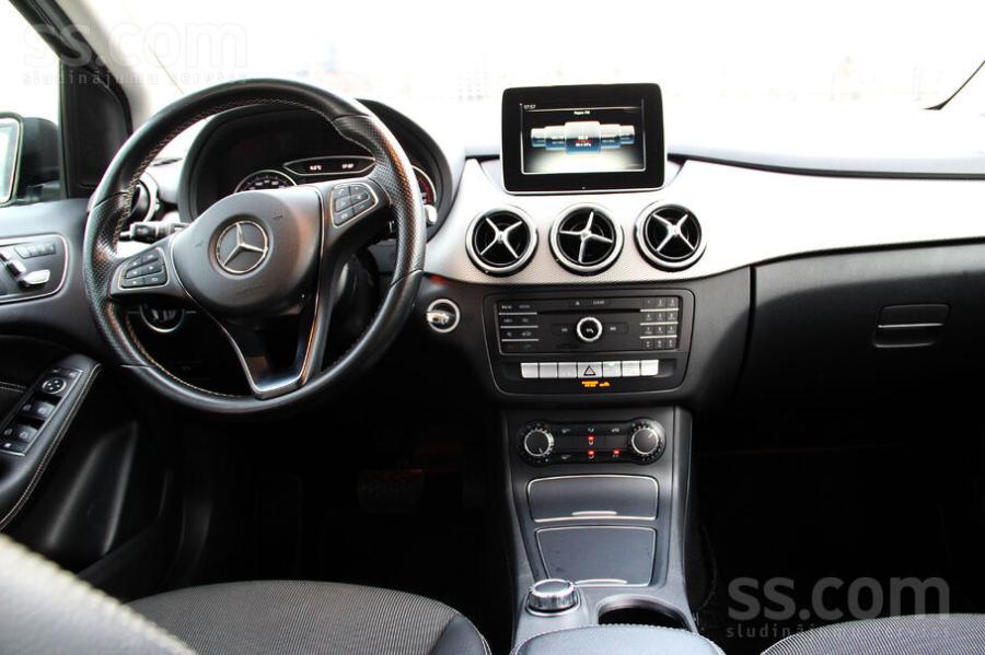 Melns Mercedes-Benz B 180 2015 Rīga, ar dzinēja tilpumu 1.50 L un nobraukumu 259 tūkst. km par 9100 €, foto 20 vietnē AUTOMOTO.COM.LV