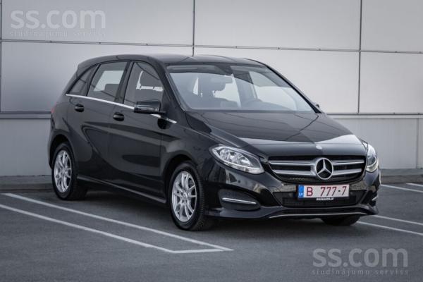 Black Mercedes-Benz B 180 2015 in Riga, with an engine capacity of 1.60 L and mileage of 222 thousand km for 7950 €, photo 3 on AUTOMOTO.COM.LV