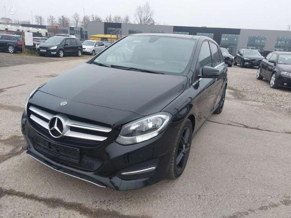 Melns Mercedes-Benz B 180 2017 Kauņa, ar dzinēja tilpumu 1.46 L un nobraukumu 310 tūkst. km par 7890 €, foto 1 vietnē AUTOMOTO.COM.LV