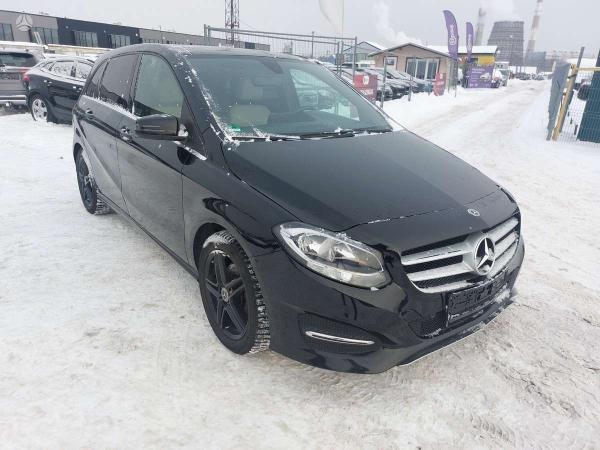 Melns Mercedes-Benz B 180 2017 Kauņa, ar dzinēja tilpumu 1.46 L un nobraukumu 310 tūkst. km par 7690 €, foto 1 vietnē AUTOMOTO.COM.LV