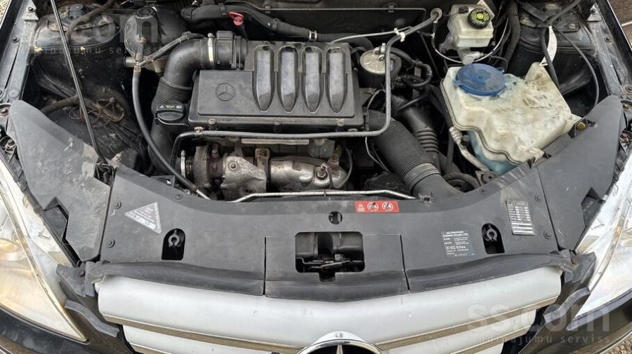 Black Mercedes-Benz B 180 2008 in Rezekne, with an engine capacity of 2.00 L and mileage of 295 thousand km for 2250 €, photo 18 on AUTOMOTO.COM.LV
