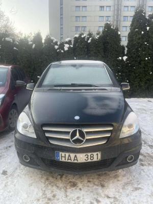 Black Mercedes-Benz B 180 2009 in Kaunas, with an engine capacity of 1.70 L and mileage of 200 thousand km for 800 €, photo  on AUTOMOTO.COM.LV