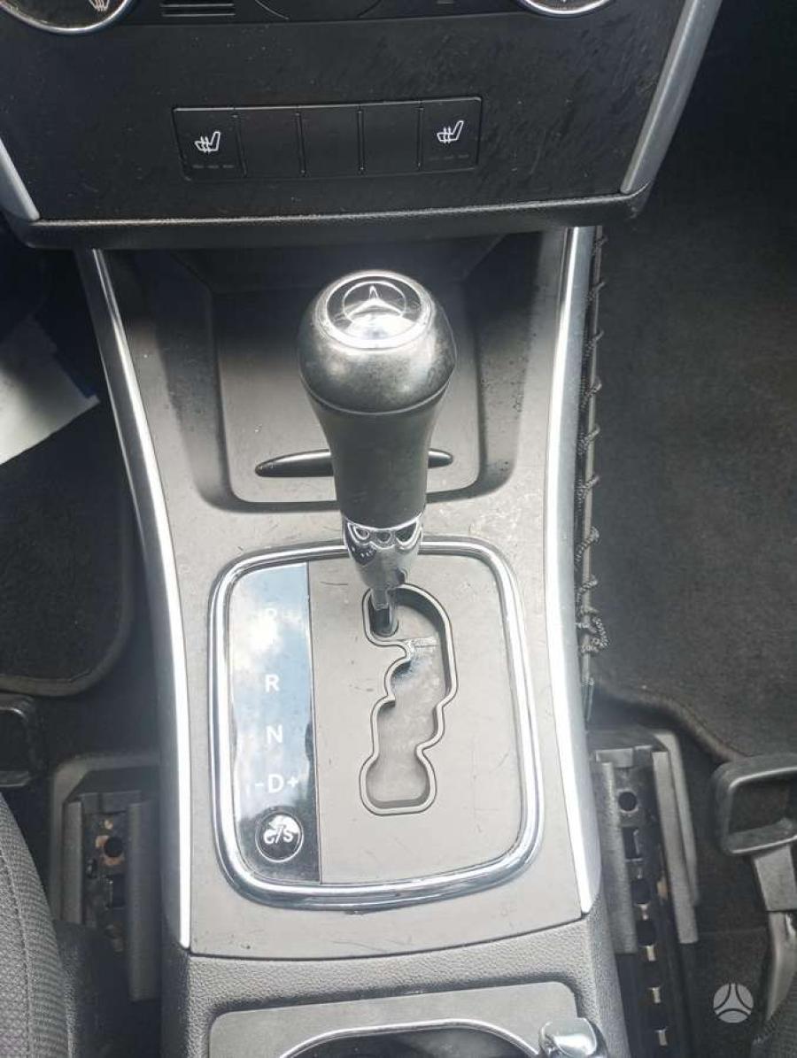 Black Mercedes-Benz B 180 2009 in Kaunas, with an engine capacity of 2.10 L and mileage of 210 thousand km for 2900 €, photo 19 on AUTOMOTO.COM.LV