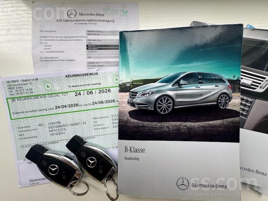 Melns Mercedes-Benz B 180 2014 Rīga, ar dzinēja tilpumu 1.80 L un nobraukumu 233 tūkst. km par 8200 €, foto 4 vietnē AUTOMOTO.COM.LV