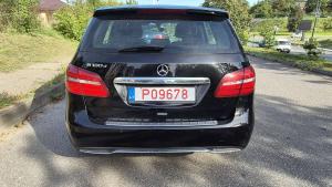 Black Mercedes-Benz B 180 2016 in Vilnius, with an engine capacity of 1.46 L and mileage of 230 thousand km for 5700 €, photo 5 on AUTOMOTO.COM.LV