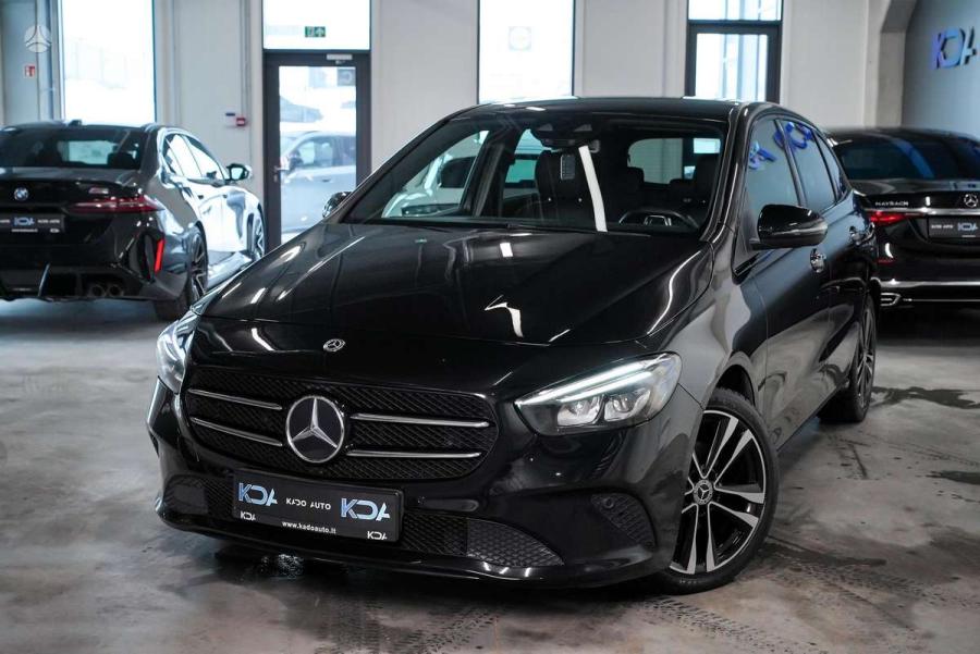 Black Mercedes-Benz B 180 2019 in Kaunas, with an engine capacity of 1.50 L and mileage of 77 thousand km for 14950 €, photo 6 on AUTOMOTO.COM.LV