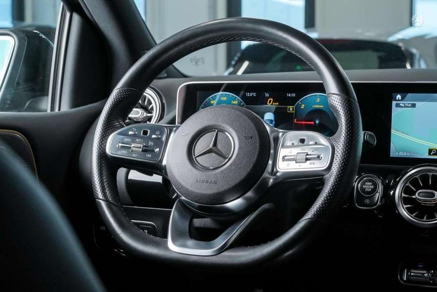 Black Mercedes-Benz B 180 2019 in Kaunas, with an engine capacity of 1.50 L and mileage of 77 thousand km for 14950 €, photo 19 on AUTOMOTO.COM.LV
