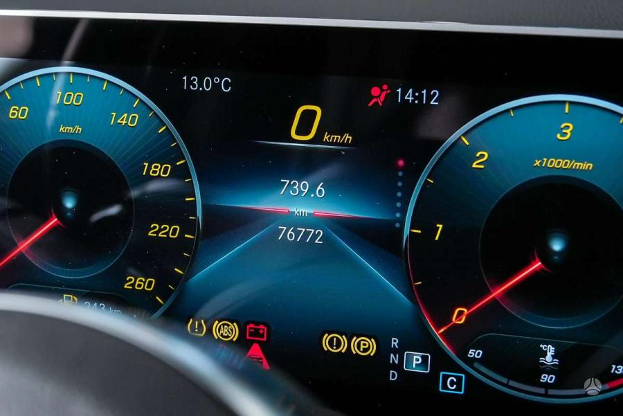 Black Mercedes-Benz B 180 2019 in Kaunas, with an engine capacity of 1.50 L and mileage of 77 thousand km for 14950 €, photo 26 on AUTOMOTO.COM.LV