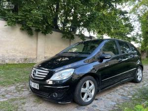 Black Mercedes-Benz B 180 2007 in Vilnius, with an engine capacity of 2.00 L and mileage of 283 thousand km for 1850 €, photo 3 on AUTOMOTO.COM.LV