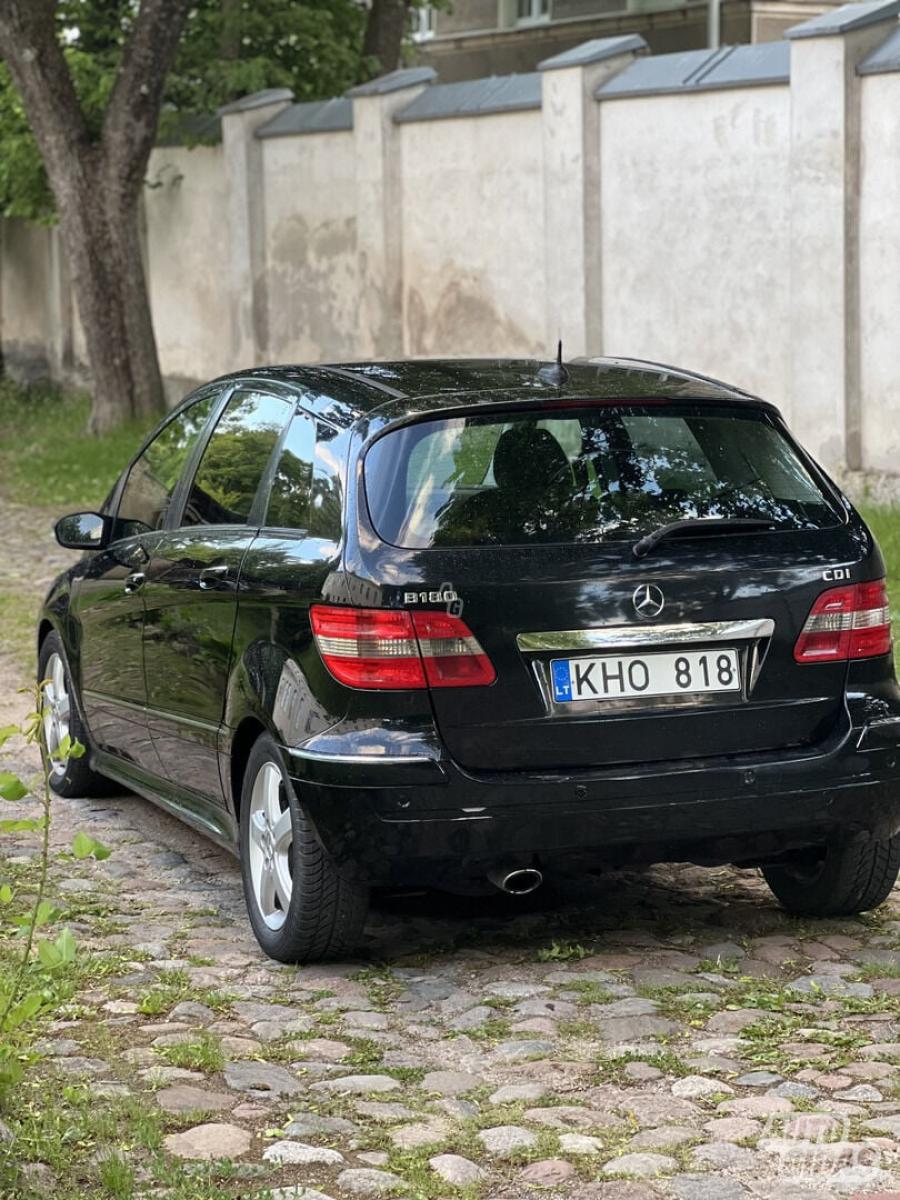 Black Mercedes-Benz B 180 2007 in Vilnius, with an engine capacity of 2.00 L and mileage of 283 thousand km for 1850 €, photo 10 on AUTOMOTO.COM.LV