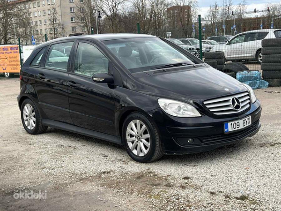 Черный Мерседес Б 180 2007 в Нарва, объемом двигателя 2.00 л и пробегом 311 тыс. км за 1399 €, фото 3 на AUTOMOTO.COM.LV
