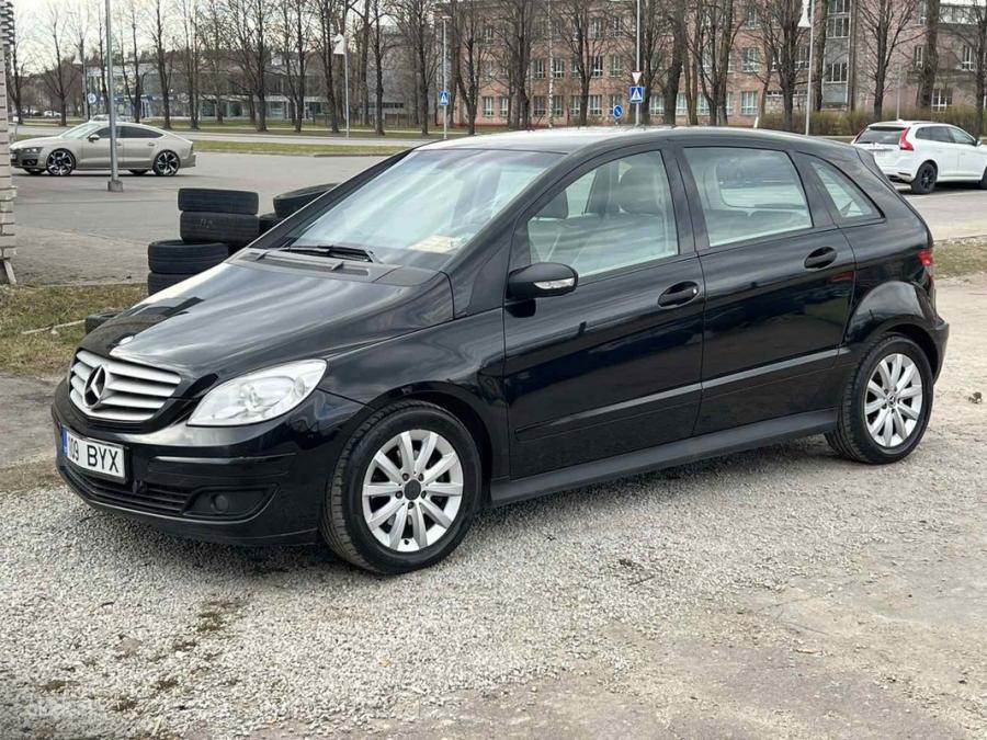 Черный Мерседес Б 180 2007 в Нарва, объемом двигателя 2.00 л и пробегом 311 тыс. км за 1399 €, фото 12 на AUTOMOTO.COM.LV