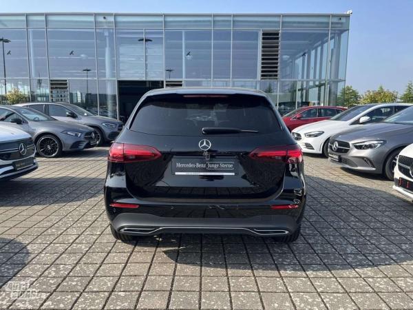 Black Mercedes-Benz B 180 2024 in Kaunas, with an engine capacity of 1.30 L and mileage of 37 thousand km for 30046 €, photo 6 on AUTOMOTO.COM.LV