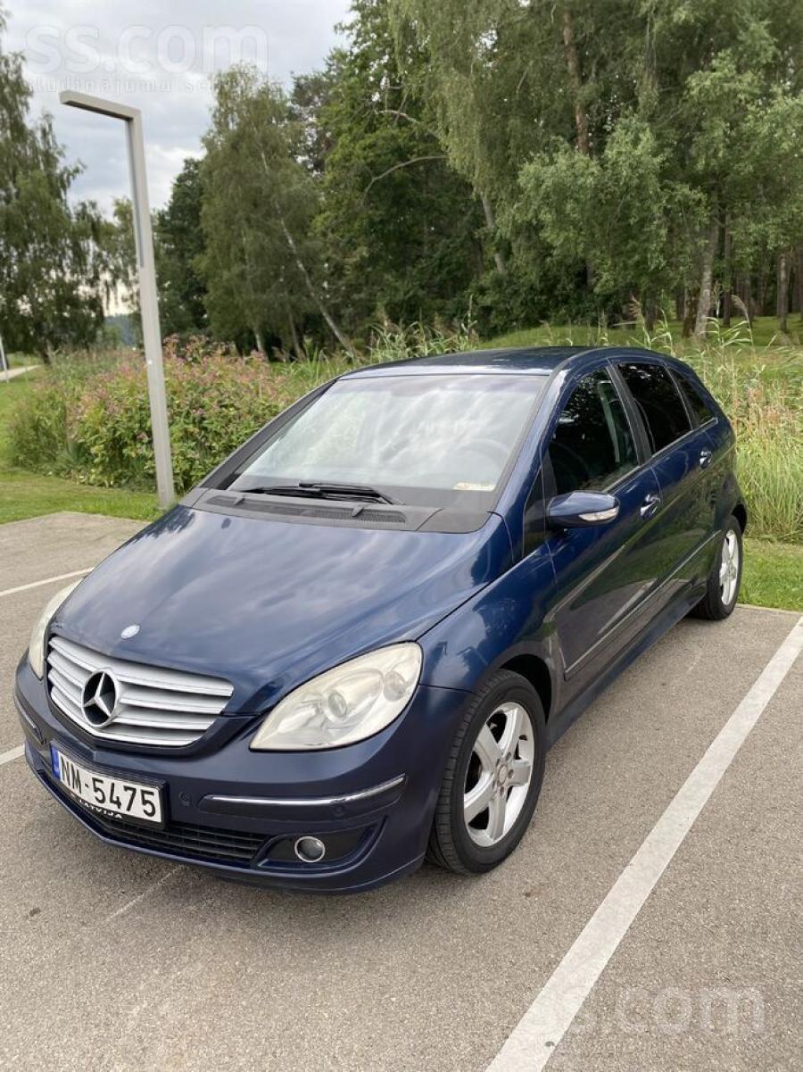 Blue Mercedes-Benz B 180 2006 in Riga, with an engine capacity of 2.00 L and mileage of 305 thousand km for 2500 €, photo 1 on AUTOMOTO.COM.LV