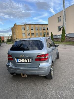 Blue Mercedes-Benz B 180 2006 in Jelgava, with an engine capacity of 1.90 L and mileage of 314 thousand km for 900 €, photo 5 on AUTOMOTO.COM.LV