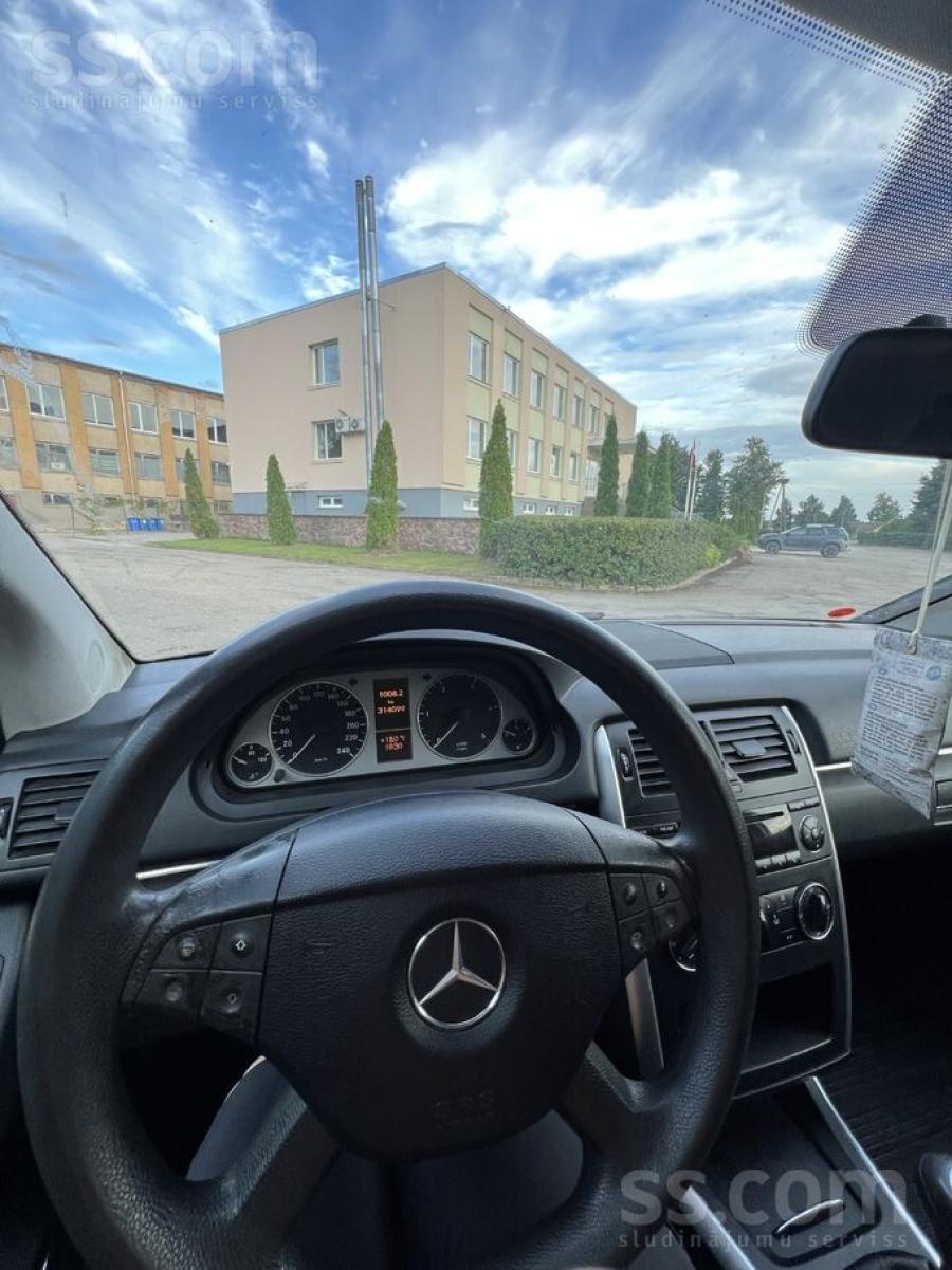 Blue Mercedes-Benz B 180 2006 in Jelgava, with an engine capacity of 1.90 L and mileage of 314 thousand km for 900 €, photo 12 on AUTOMOTO.COM.LV