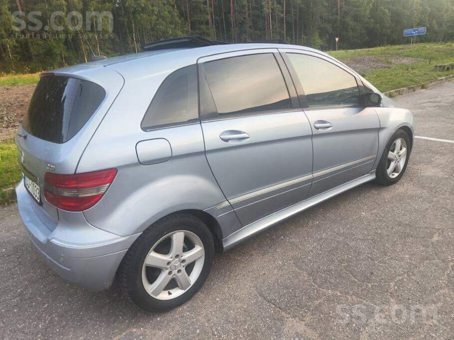 Blue Mercedes-Benz B 180 2007 in Daugavpils, with an engine capacity of 2.00 L and mileage of 296 thousand km for 2000 €, photo 7 on AUTOMOTO.COM.LV